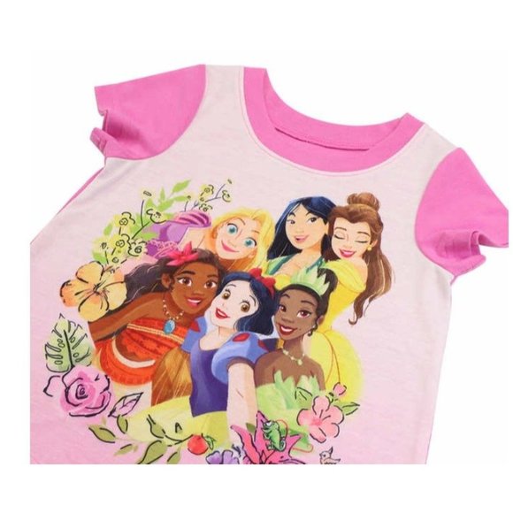 Disney | Pajamas | Disney Princess Pjs Childrens Pajamas Belle Rapunzel ...